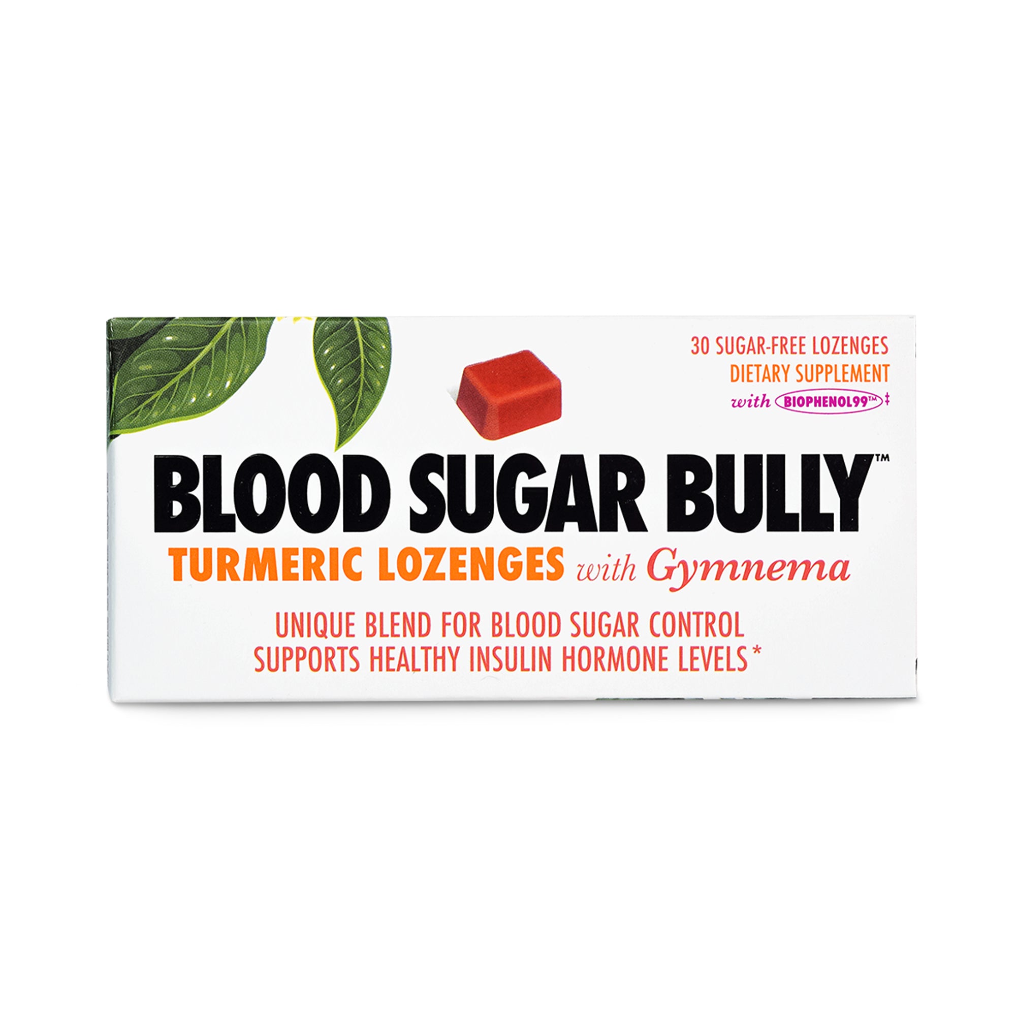 Blood Sugar Bully Lozenges Three Strip Box – Turmeric Innovations